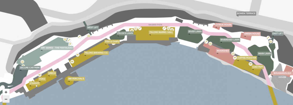 Location — Howard Smith Wharves