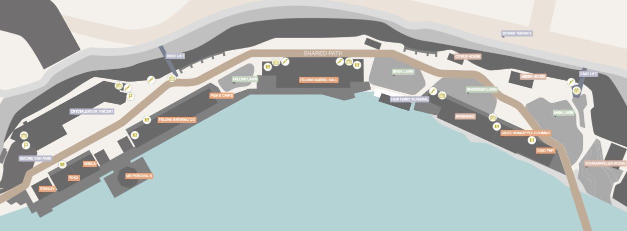 Location — Howard Smith Wharves