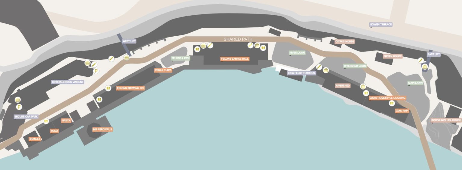 Location — Howard Smith Wharves