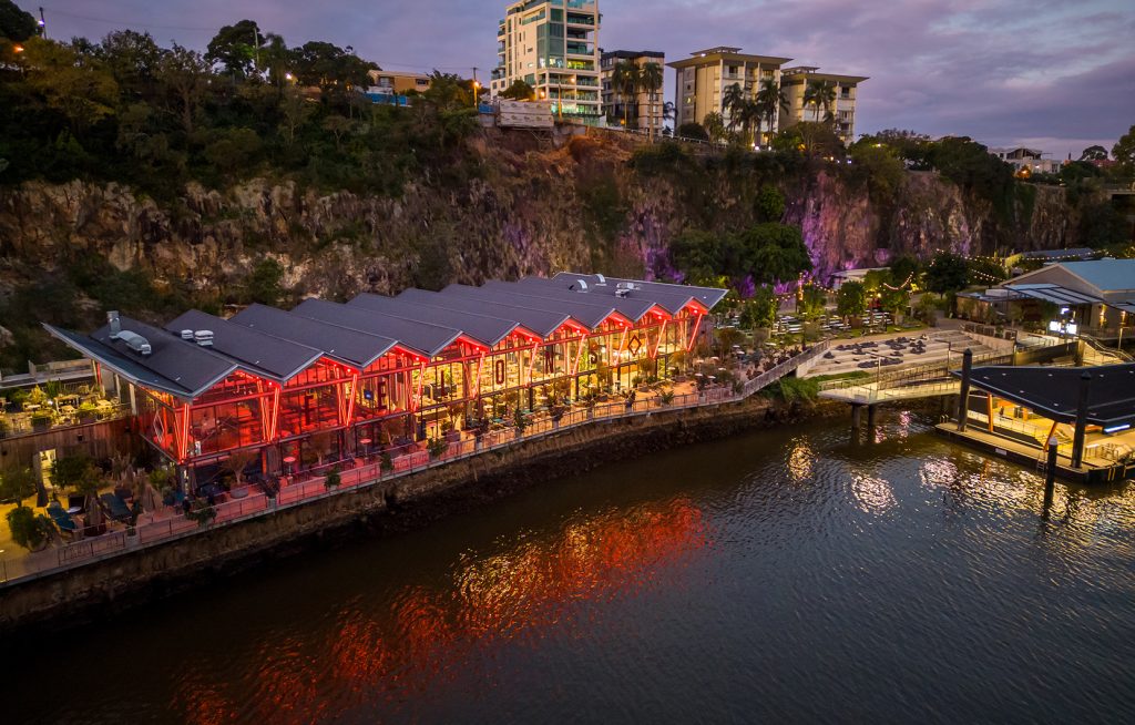Felons Barrel Hall Brew Deck — Howard Smith Wharves