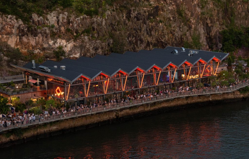 Felons Barrel Hall Brew Deck — Howard Smith Wharves